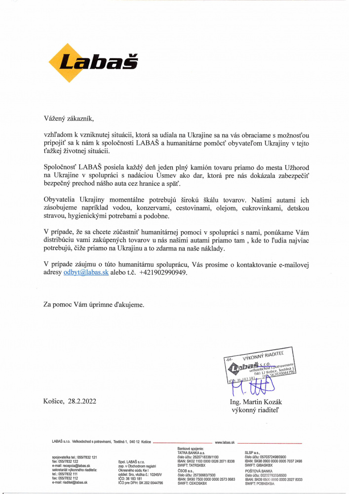 Magazín Labaš | LABAŠ, s.r.o.