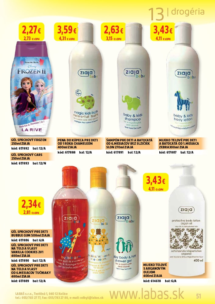 Magazín Labaš | LABAŠ, s.r.o. | Potraviny Labaš, s.r.o.